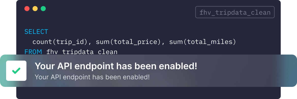 Tinybird · The Way to build Real-time Data Products